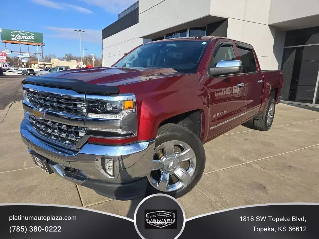 Used 2016 Chevrolet Silverado 1500 Crew Cab LTZ Pickup 4D 5 3/4 ft for ...