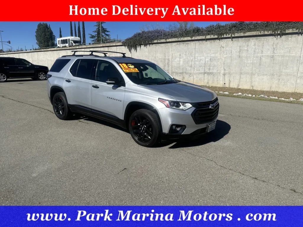 Used 2018 Chevrolet Traverse Premier for sale in Redding, CA at Park ...