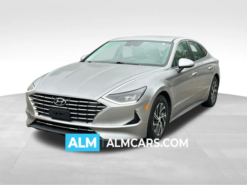 Used 2021 Hyundai Sonata Hybrid Blue for sale in Lithia Springs, GA at ...