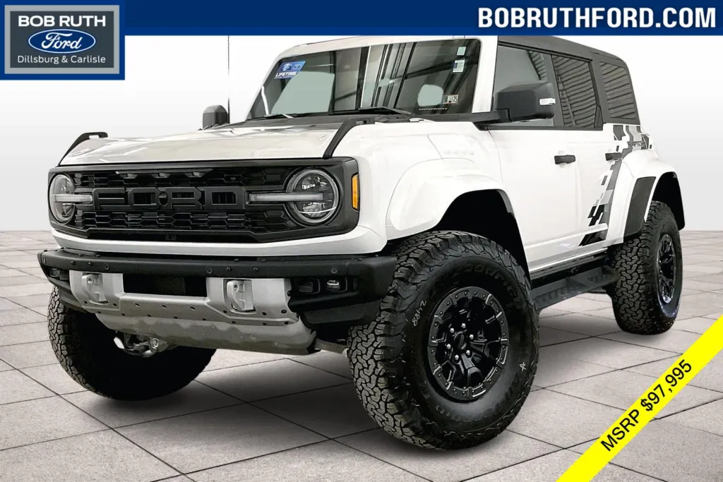 2024 Ford Bronco Raptor for sale in Dillsburg, PA at Bob Ruth Ford ...