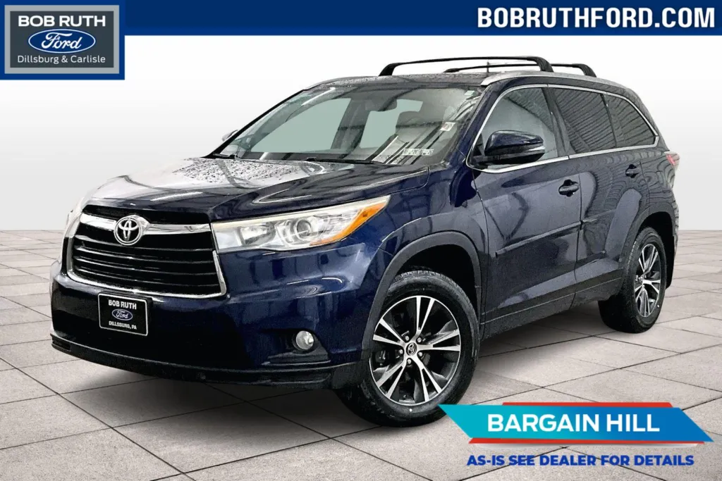 Used 2016 Toyota Highlander XLE for sale in Dillsburg, PA at Bob Ruth ...