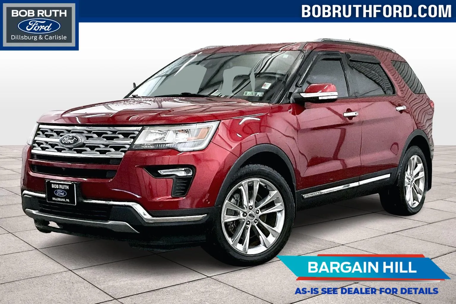Used 2018 Ford Explorer Limited for sale in Dillsburg, PA at Bob Ruth ...