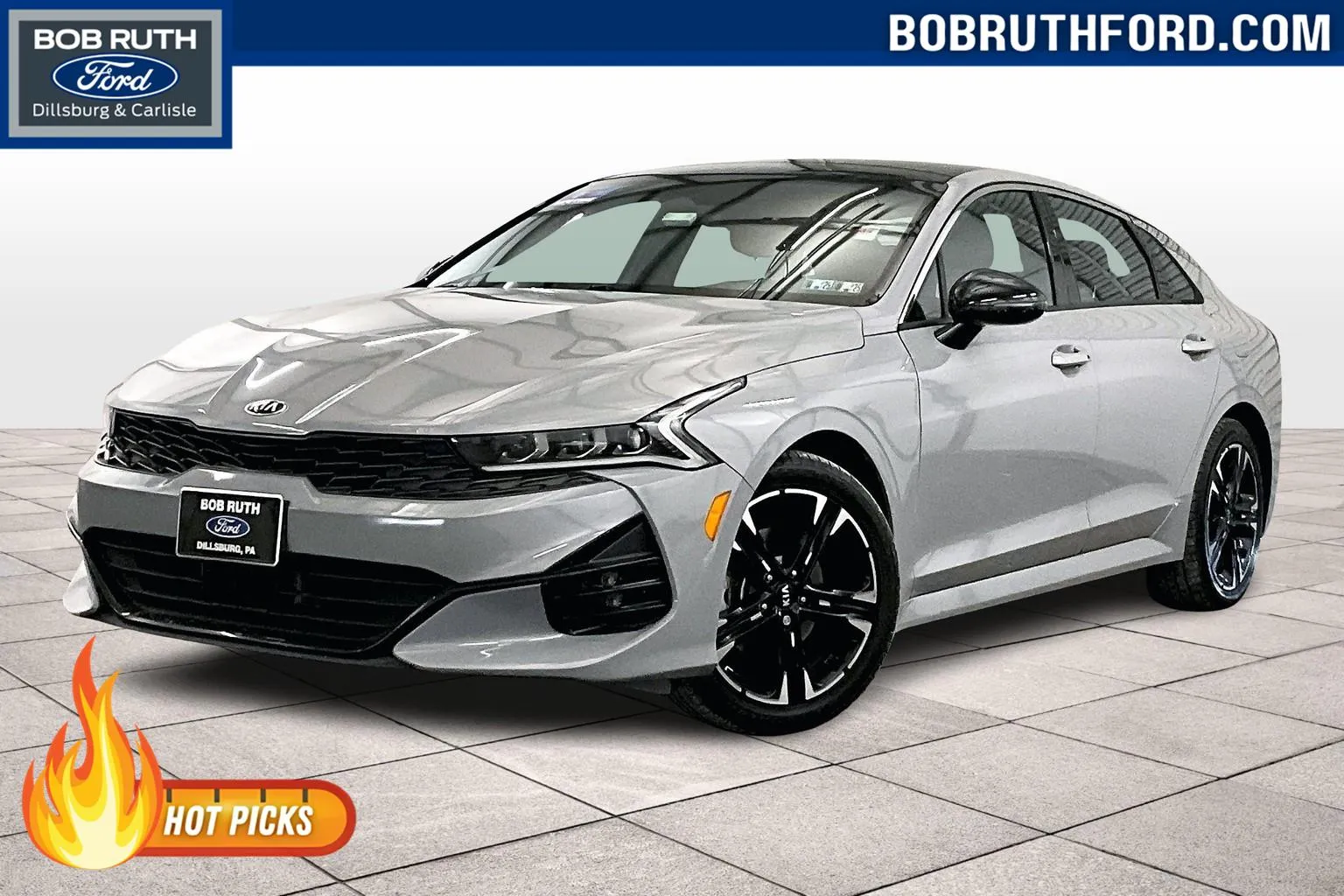 Used 2021 Kia K5 GT-Line for sale in Dillsburg, PA at Bob Ruth Ford | VIN: 5XXG64J21MG013087