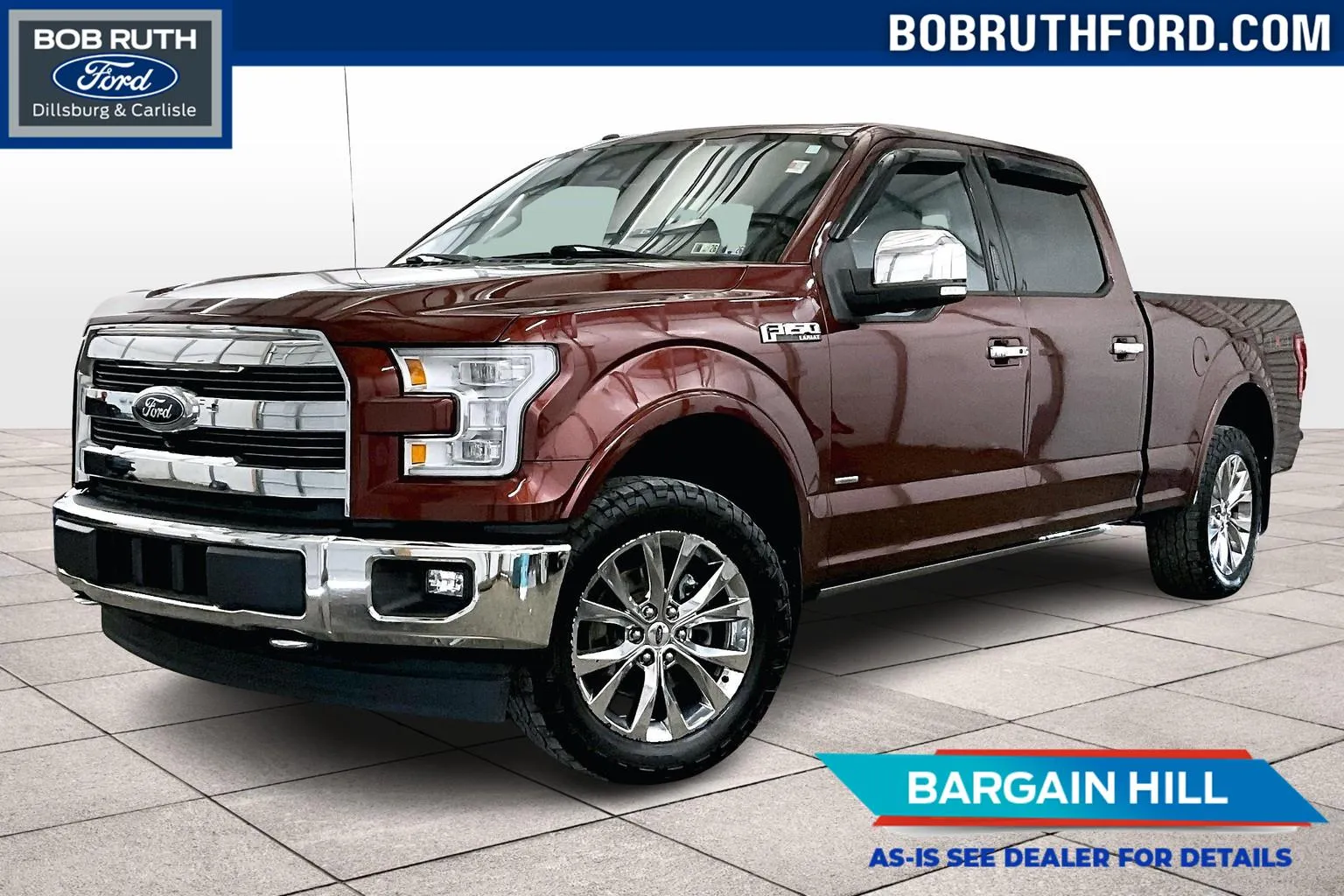 Used 2017 Ford F-150 Lariat for sale in Dillsburg, PA at Bob Ruth Ford | VIN: 1FTFW1EG8HFB57028