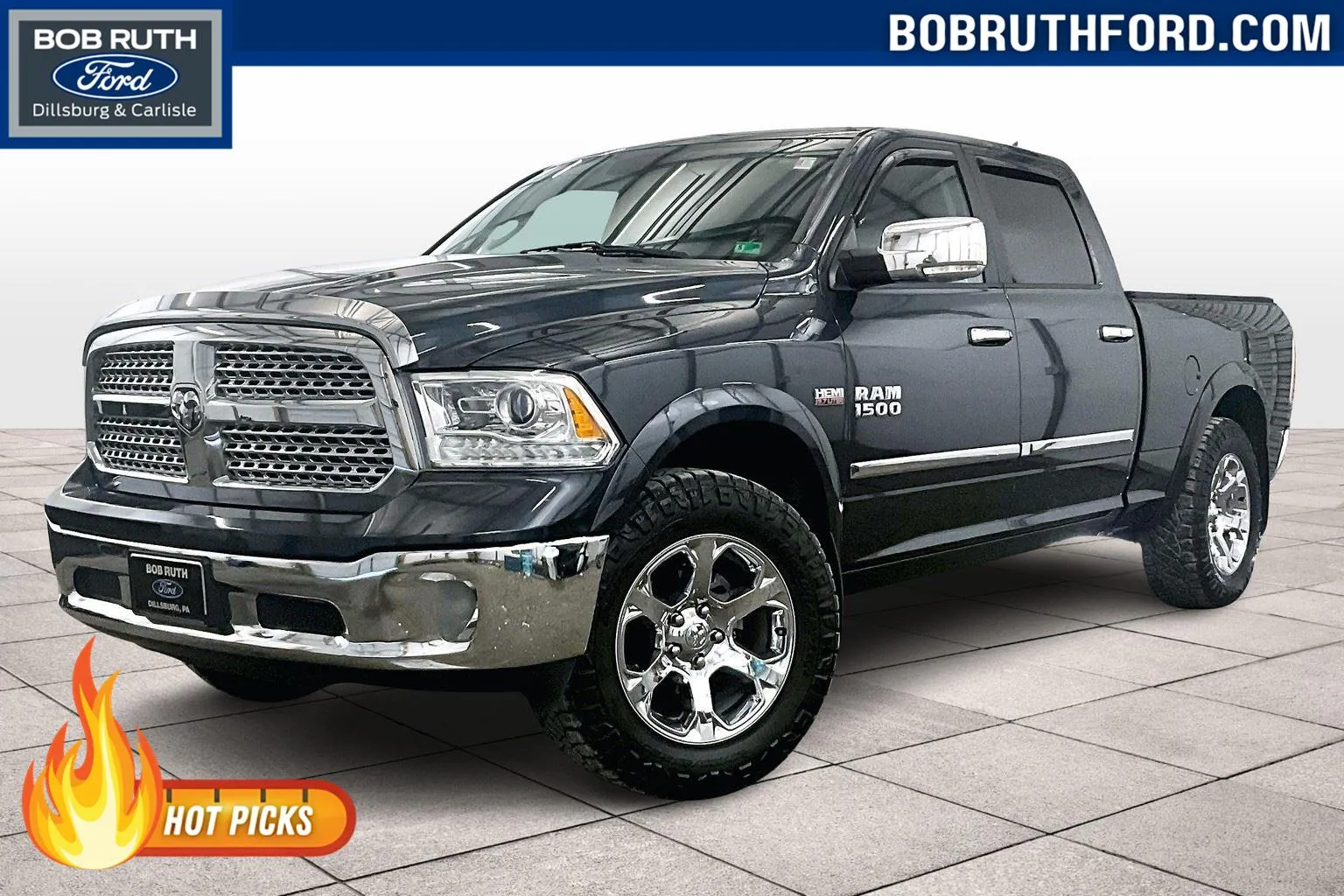 Used 2017 Ram 1500 Laramie for sale in Dillsburg, PA at Bob Ruth Ford ...