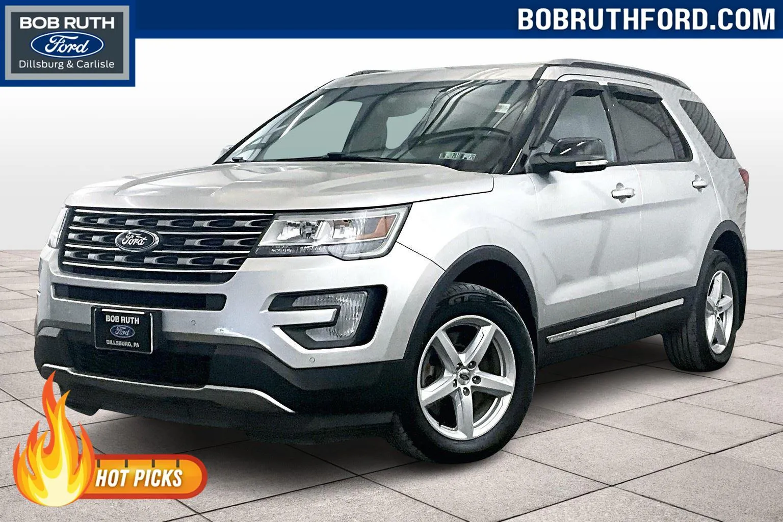 Used 2016 Ford Explorer XLT for sale in Dillsburg, PA at Bob Ruth Ford ...