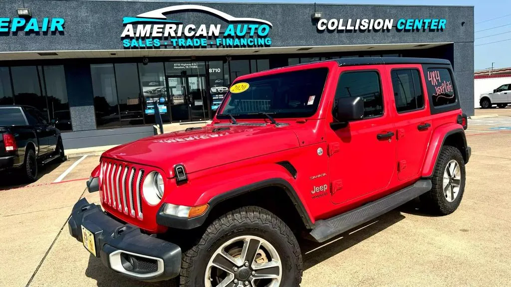 Used 2020 Jeep Wrangler Unlimited Sahara Sport Utility 4D for sale in ...