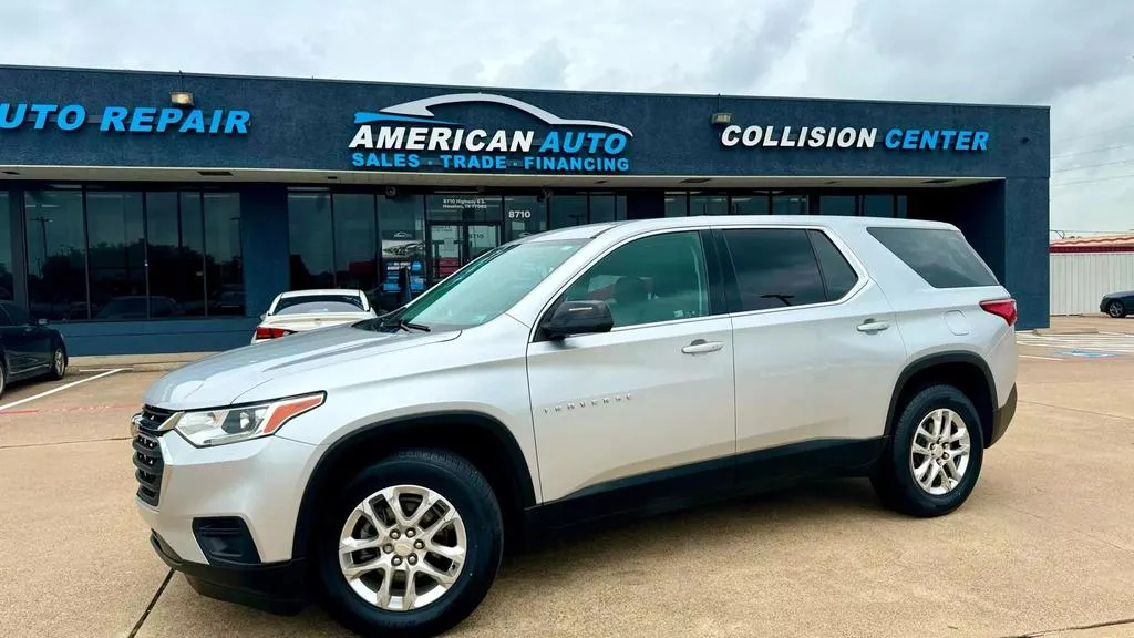Used 2021 Chevrolet Traverse LS Sport Utility 4D for sale in Houston ...