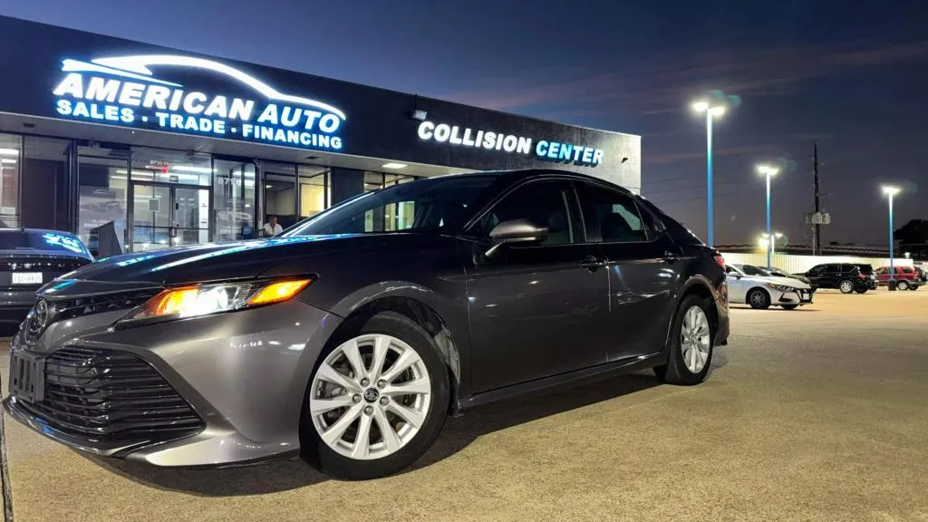 Used 2019 Toyota Camry LE Sedan 4D for sale in Houston, TX at American ...
