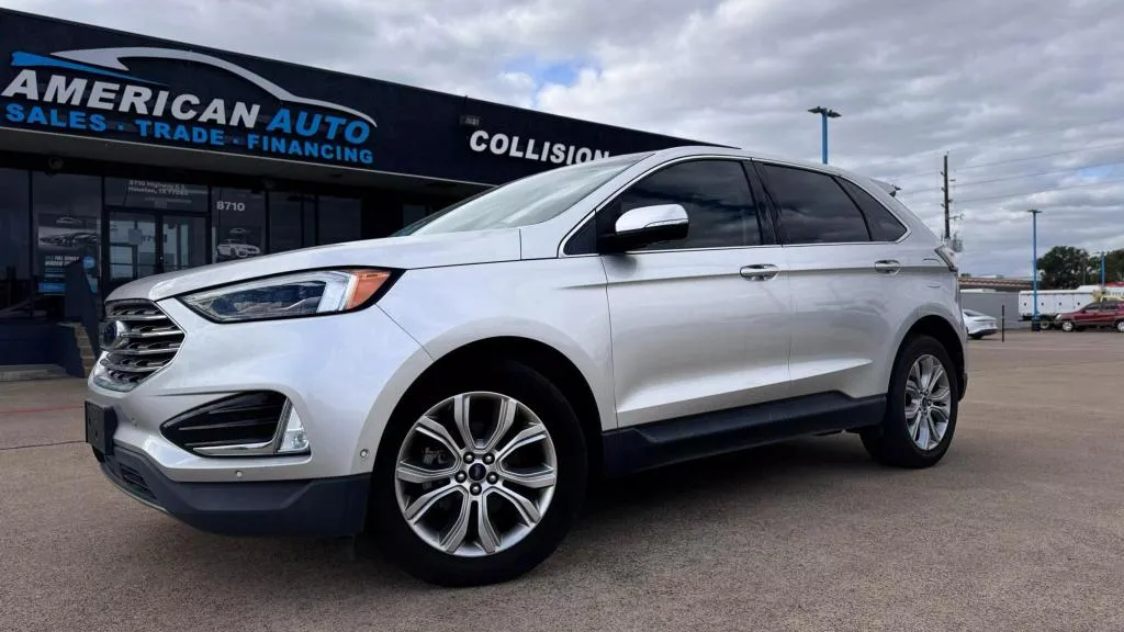 Used 2019 Ford Edge Titanium Sport Utility 4D for sale in Houston, TX ...