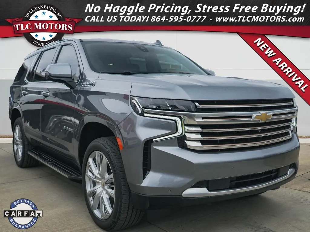 Used 2021 Chevrolet Tahoe High Country for sale in Moore, SC at TLC ...