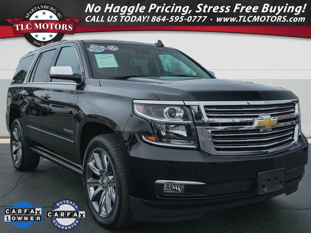 Used 2018 Chevrolet Tahoe Premier for sale in Moore, SC at TLC Motors ...