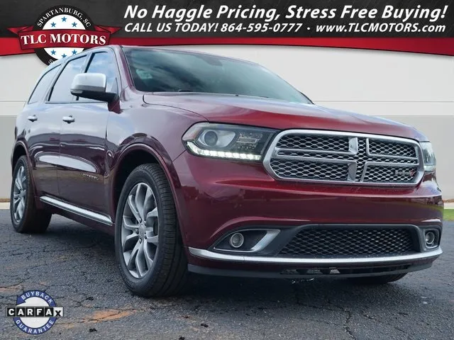 Used 2016 Dodge Durango Citadel for sale in Moore, SC at TLC Motors ...