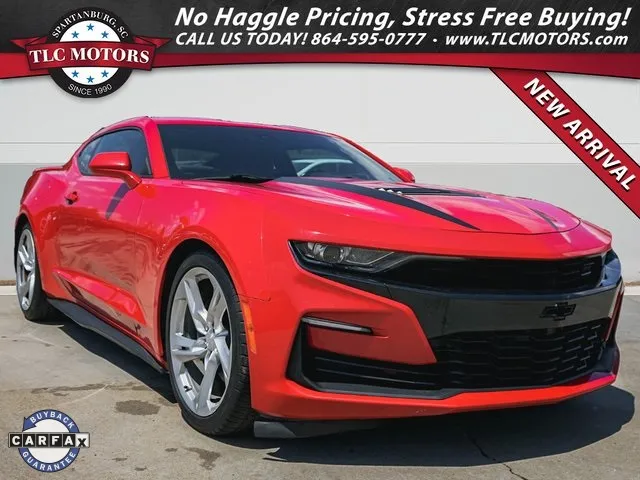 Used 2019 Chevrolet Camaro SS for sale in Moore, SC at TLC Motors | VIN ...