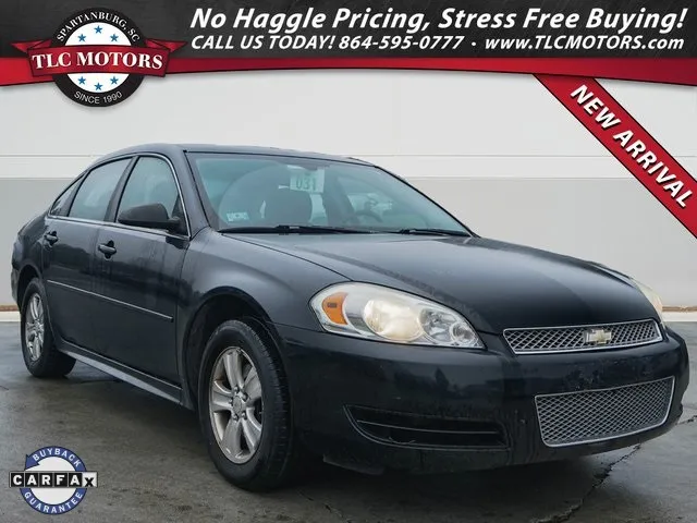 Used 2013 Chevrolet Impala LS for sale in Moore, SC at TLC Motors | VIN ...