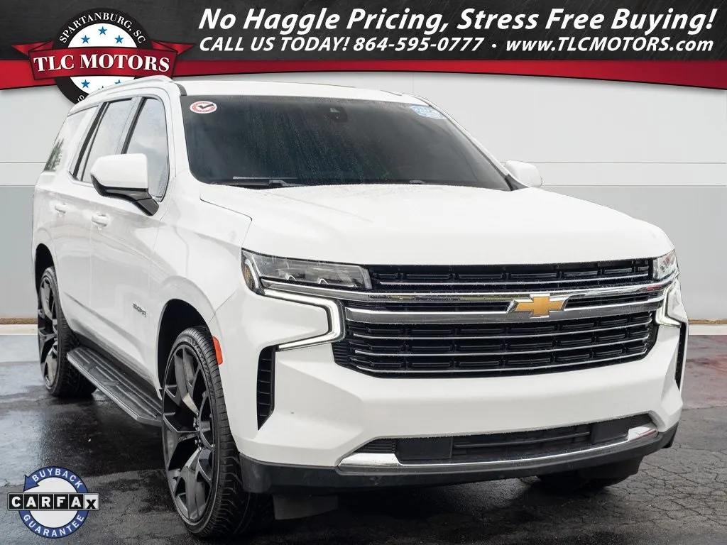 Used 2021 Chevrolet Tahoe LT for sale in Moore, SC at TLC Motors | VIN ...