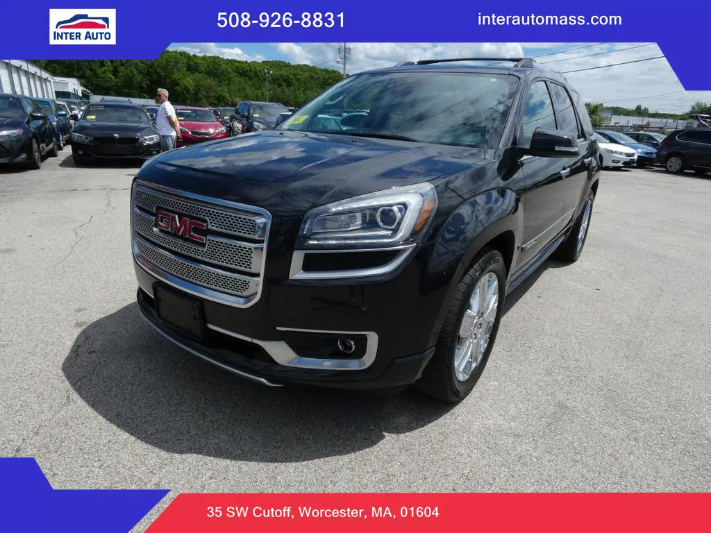 Used 2015 GMC Acadia Denali Sport Utility 4D for sale in Plainville, MA ...