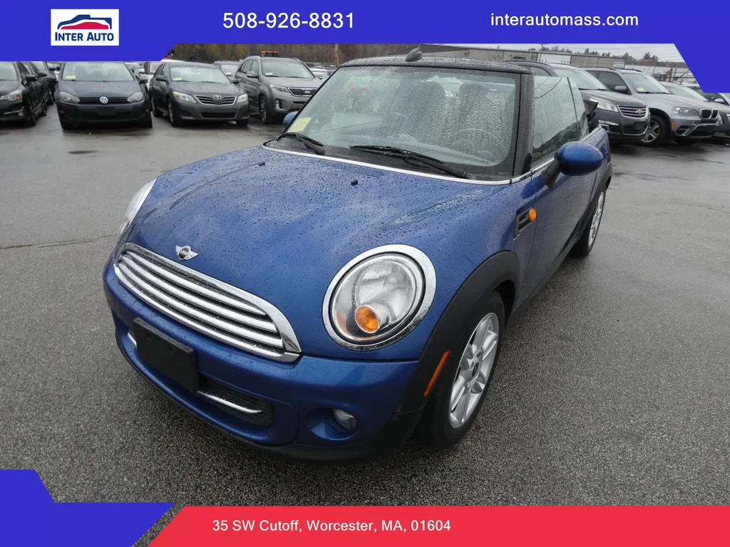 Used 2012 MINI Convertible Cooper Convertible 2D for sale in Plainville ...