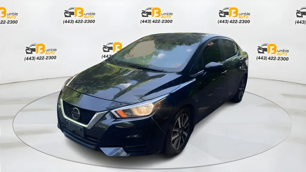 Used 2020 Nissan Versa SV Sedan 4D for sale in Elkridge, MD at Bumble ...
