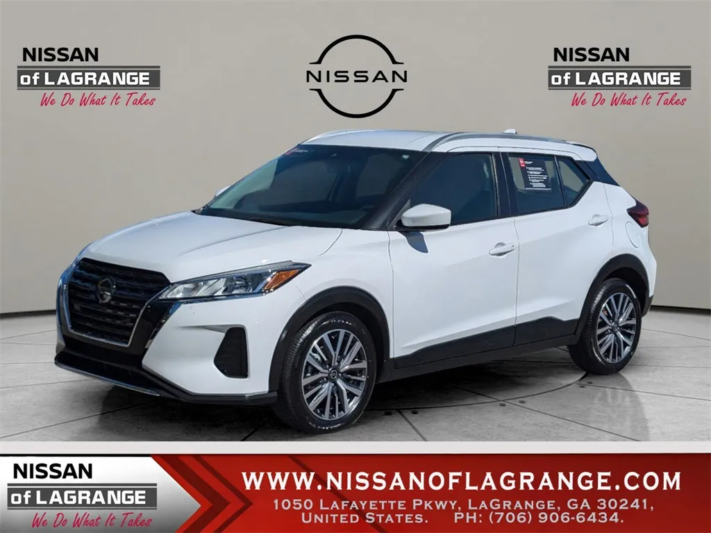 Used 2021 Nissan Kicks SV for sale in LaGrange, GA at Gravity Autos ...