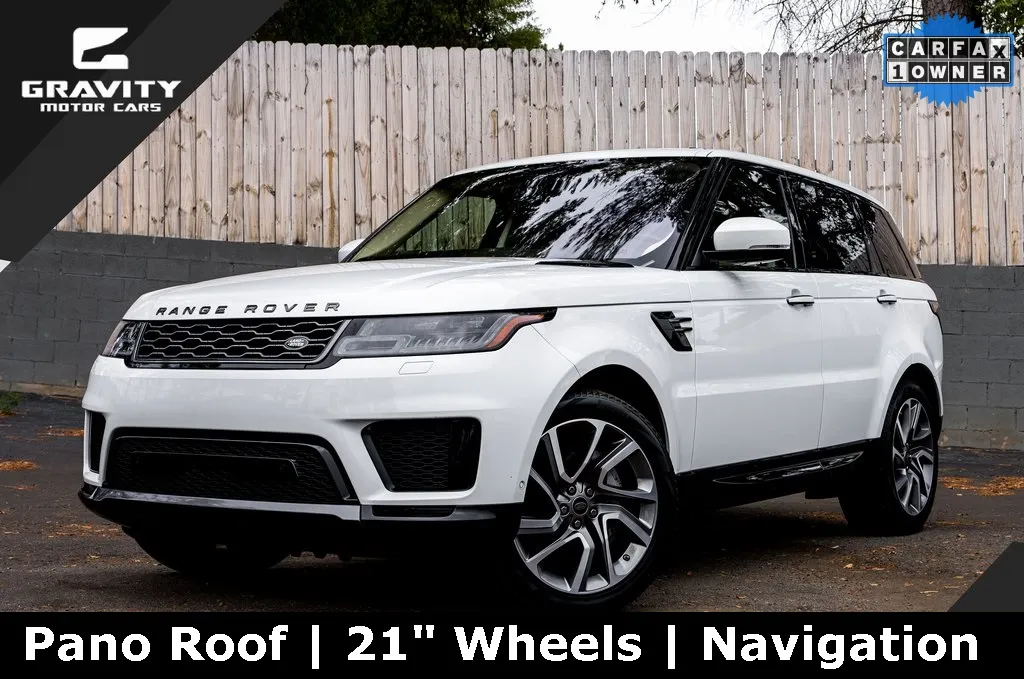 Used 2021 Land Rover Range Rover Sport HSE Silver Edition for sale in ...