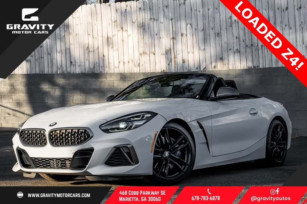 Used 2020 BMW Z4 sDrive M40i for sale in Marietta, GA at Gravity Autos | VIN: WBAHF9C02LWW51338