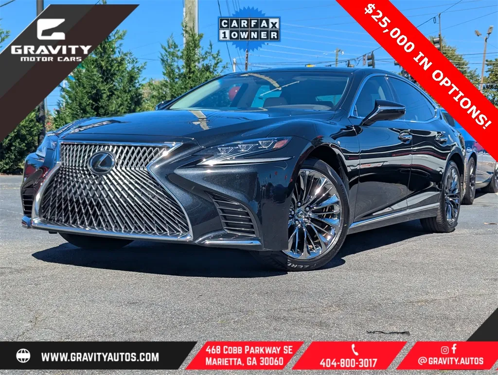 Used 2020 Lexus LS 500 Base for sale in Marietta, GA at Gravity Autos ...