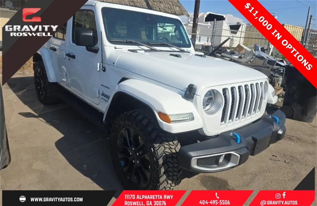 Used 2022 Jeep Wrangler Unlimited Sahara 4xe for sale in Roswell, GA at ...