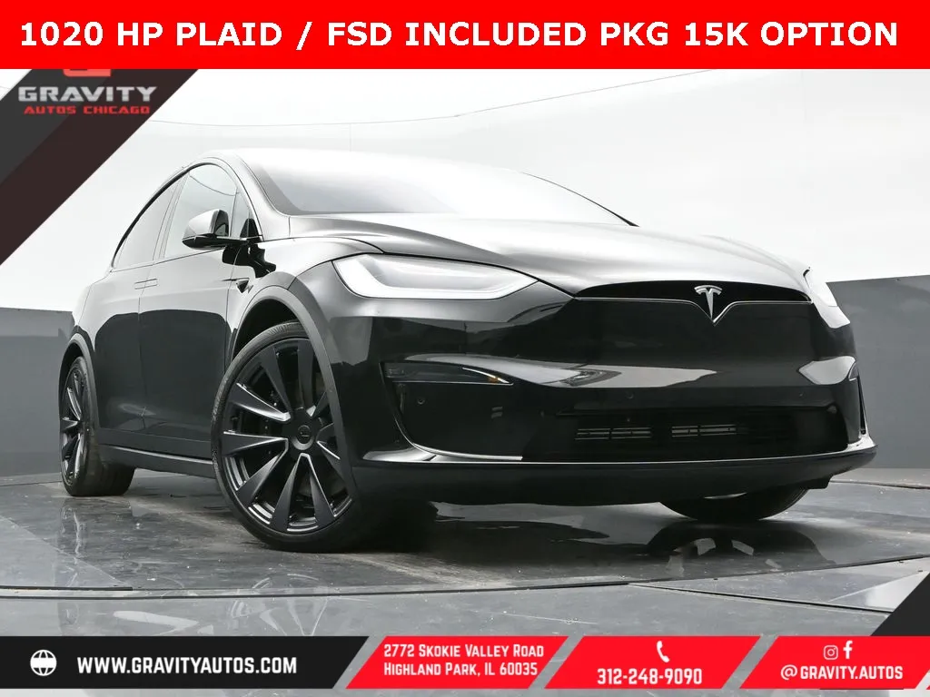 Used 2022 Tesla Model X Plaid for sale in Highland Park, IL at Gravity ...