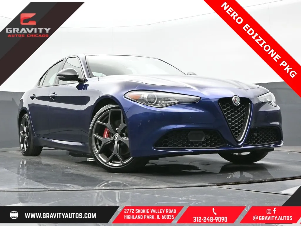 Used 2020 Alfa Romeo Giulia Ti for sale in Highland Park, IL at Gravity Autos Chicago | VIN ...