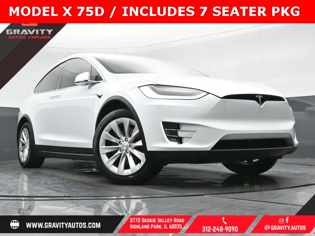 Used 2018 Tesla Model X 75D for sale in Highland Park, IL at Gravity ...