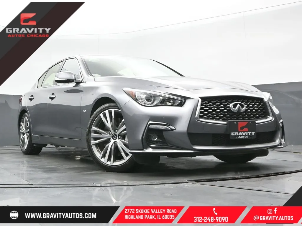 Used 2020 INFINITI Q50 Sport for sale in Highland Park, IL at Gravity ...
