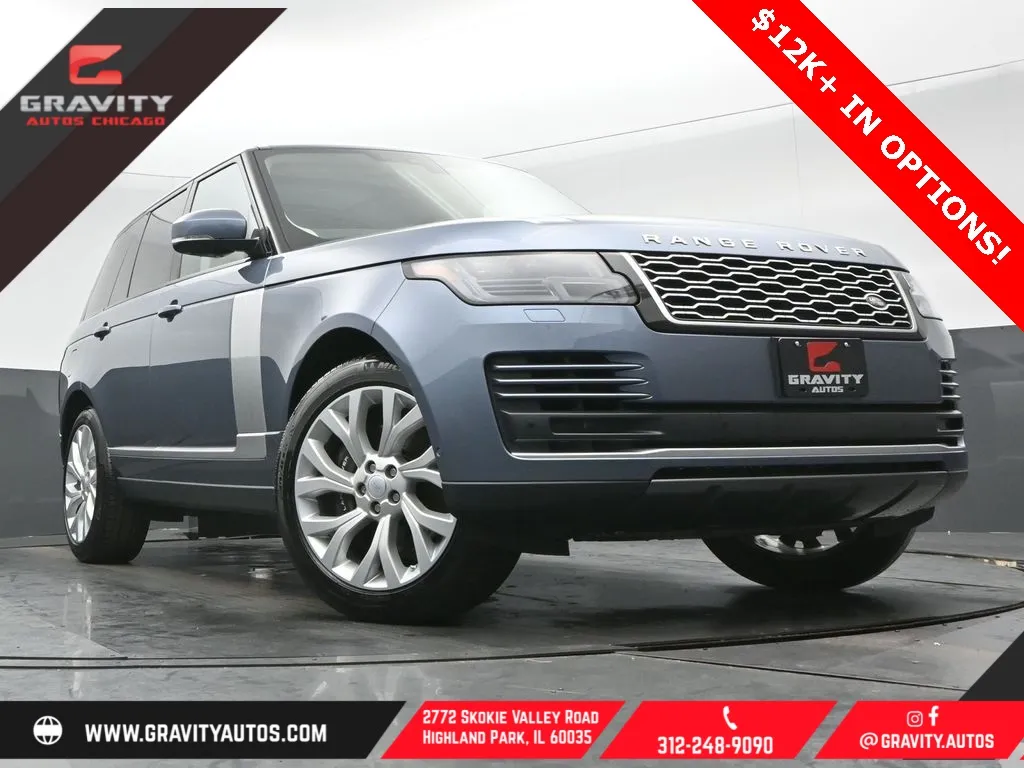 Used 2019 Land Rover Range Rover 3.0L V6 Supercharged HSE for sale in ...