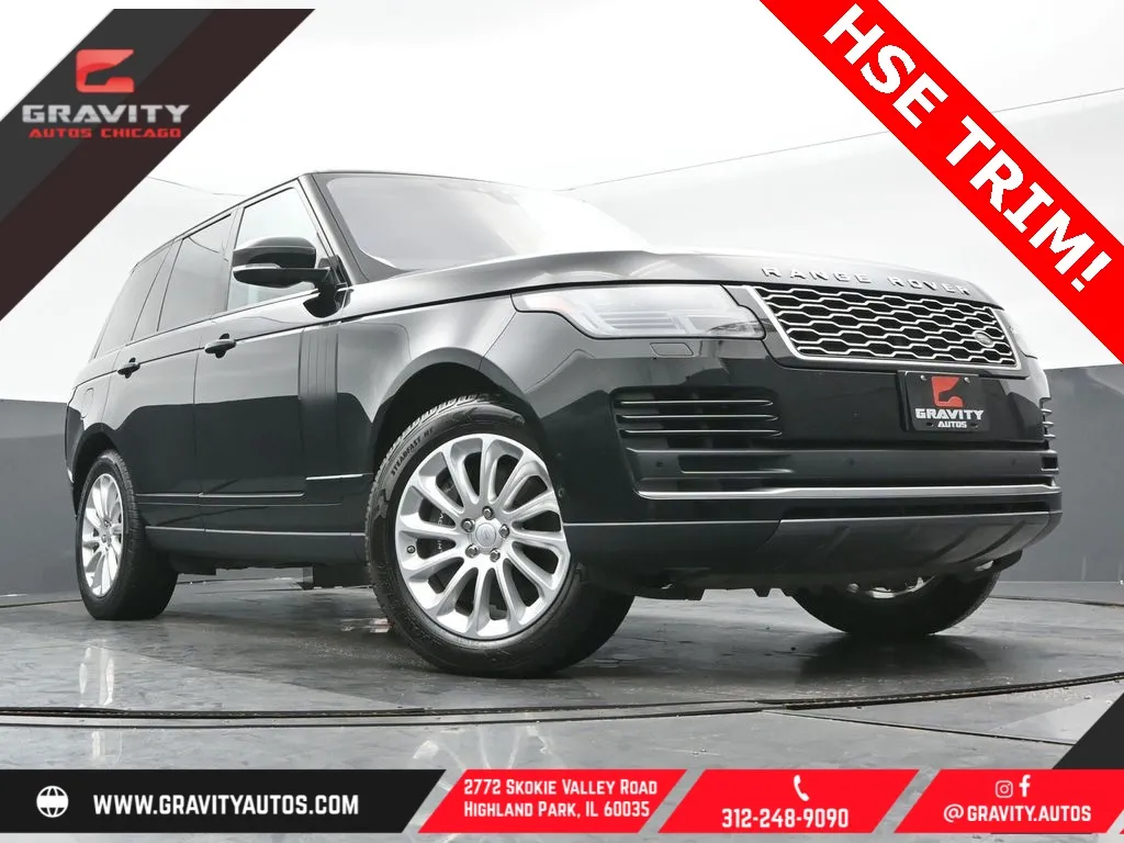 Used 2020 Land Rover Range Rover HSE for sale in Highland Park, IL at ...