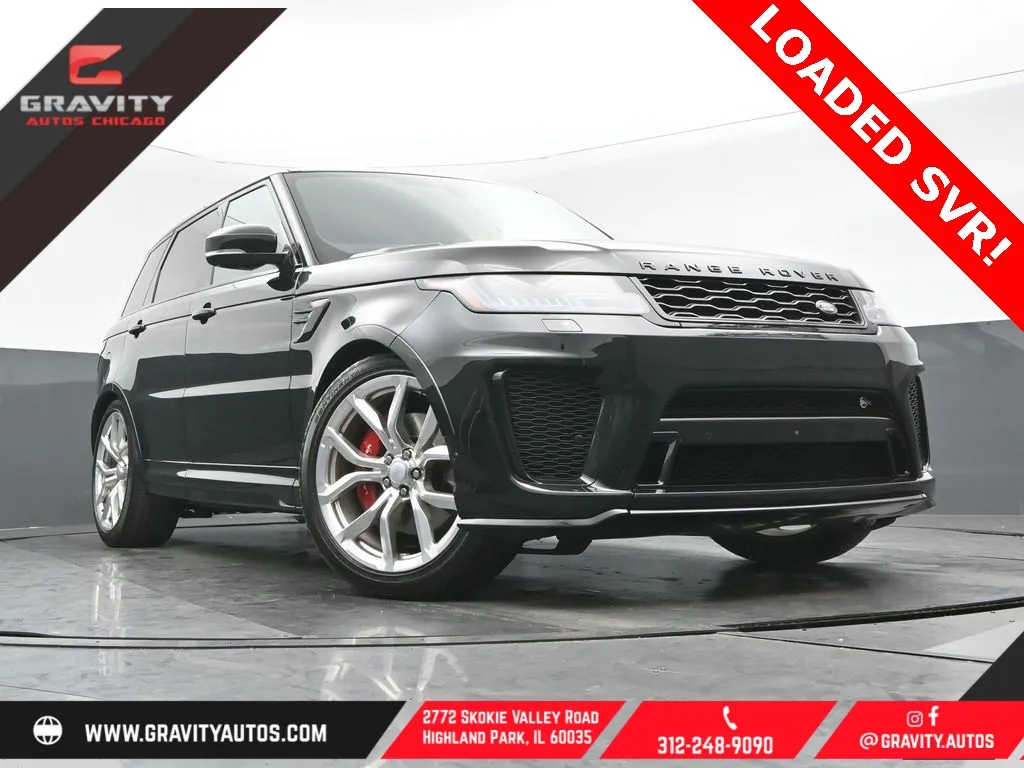 Used 2021 Land Rover Range Rover Sport SVR for sale in Highland Park ...