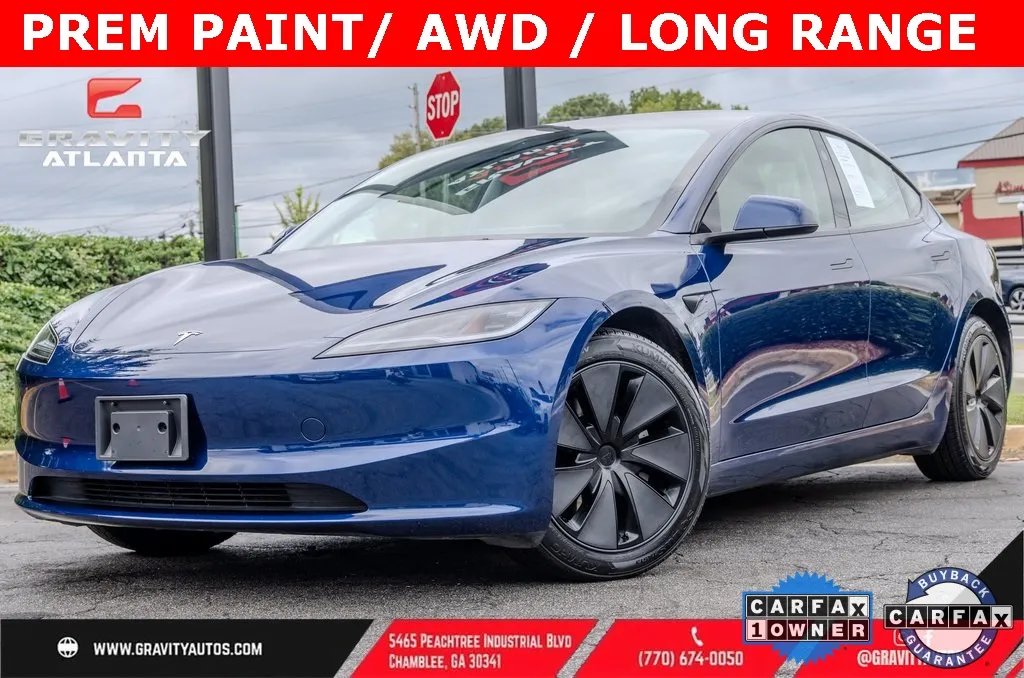 Used 2024 Tesla Model 3 Long Range for sale in Atlanta, GA at Gravity ...