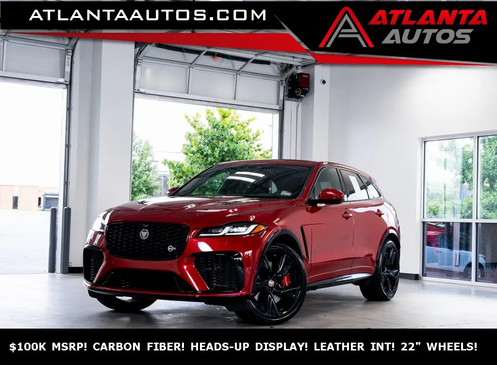 Used 2023 Jaguar F-PACE SVR for sale in Marietta, GA at Atlanta Autos ...