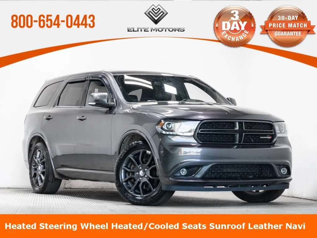 Used 2016 Dodge Durango R/T for sale in Gurnee, IL at CarWise Gurnee ...