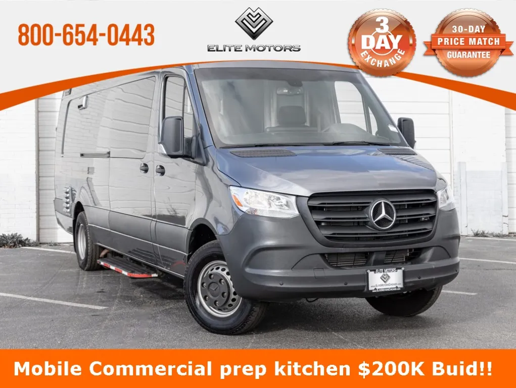 Used 2021 Mercedes-Benz Sprinter 4500 Extended Cargo Van 170 in. WB for ...