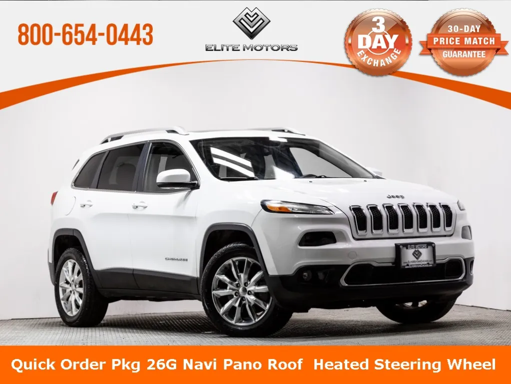 Used 2015 Jeep Cherokee Limited for sale in Gurnee, IL at CarWise ...