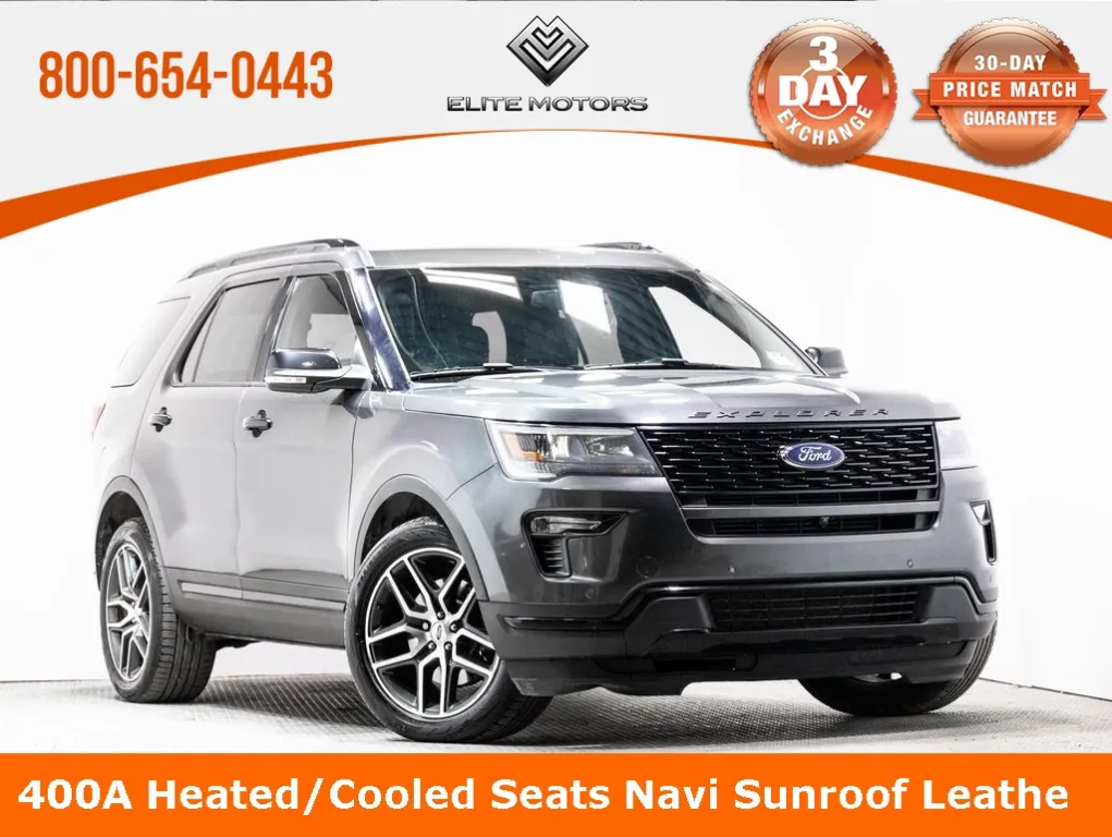 2018 Explorer Redesign Used 2018 FORD EXPLORER AA3450 Automotive