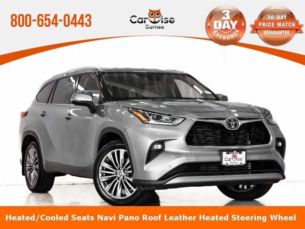 Used 2021 Toyota Highlander Platinum for sale in Gurnee, IL at CarWise ...