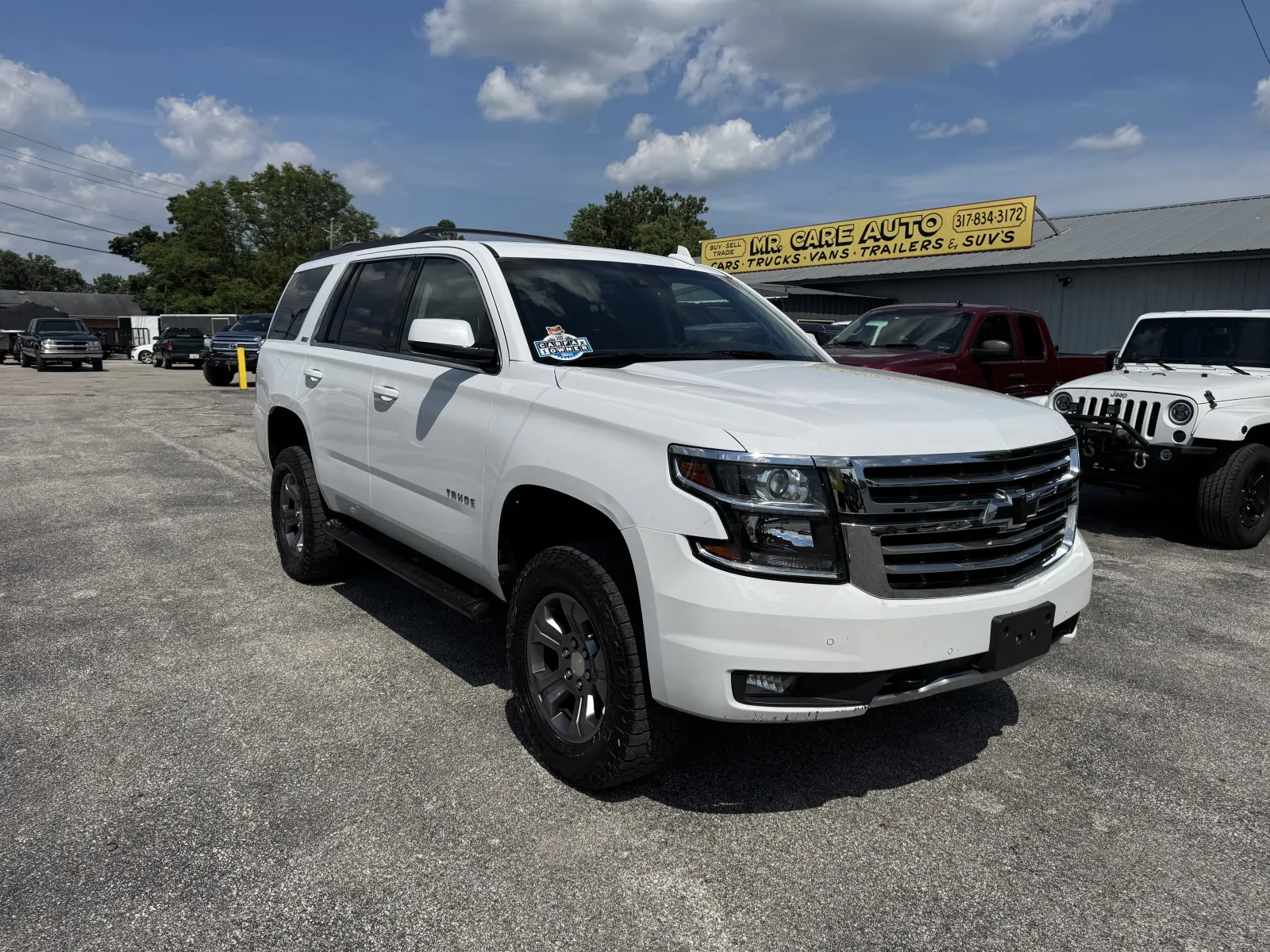 Used 2019 CHEVROLET TAHOE 1500 LT for sale in Camby, IN at Mr. Care ...
