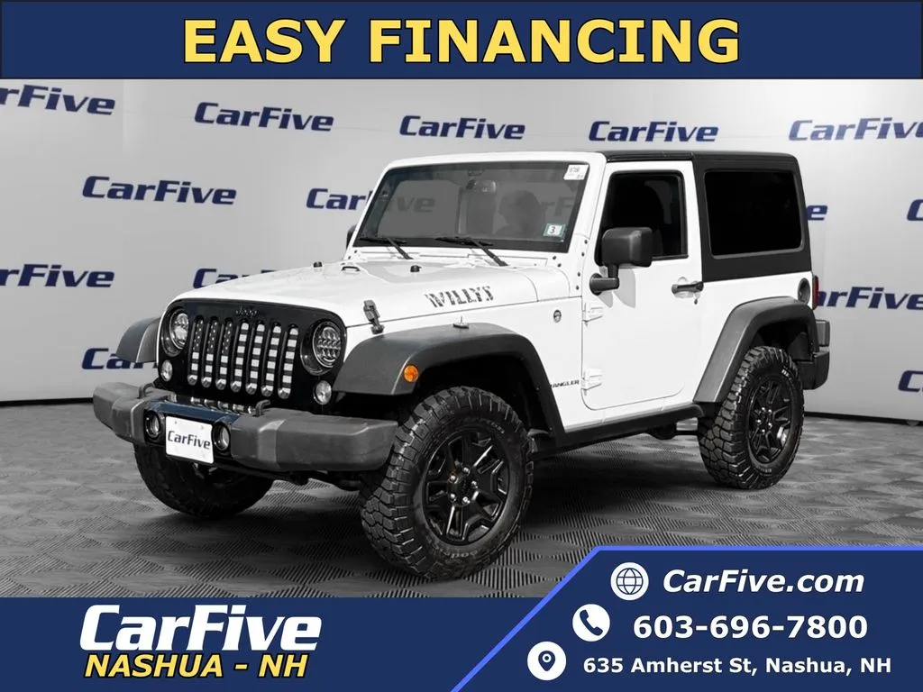 Used 2017 Jeep Wrangler Willys Wheeler for sale in Nashua, NH at ...
