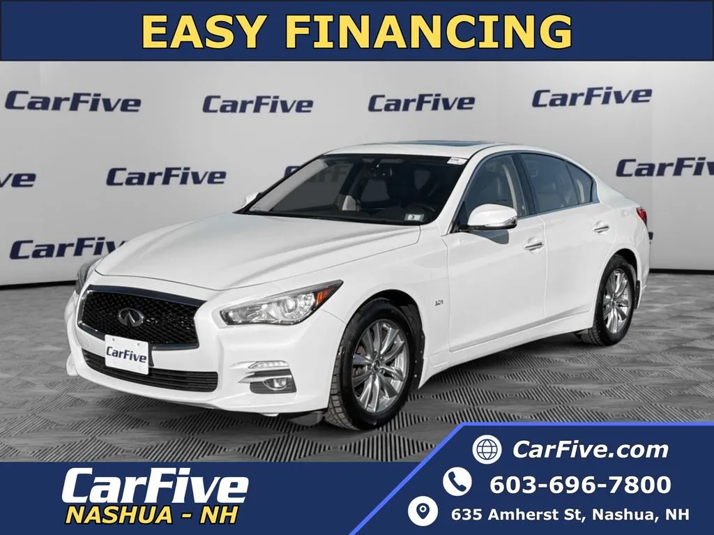 Used 2016 INFINITI Q50 3.0t Premium for sale in Nashua, NH at CarFive ...
