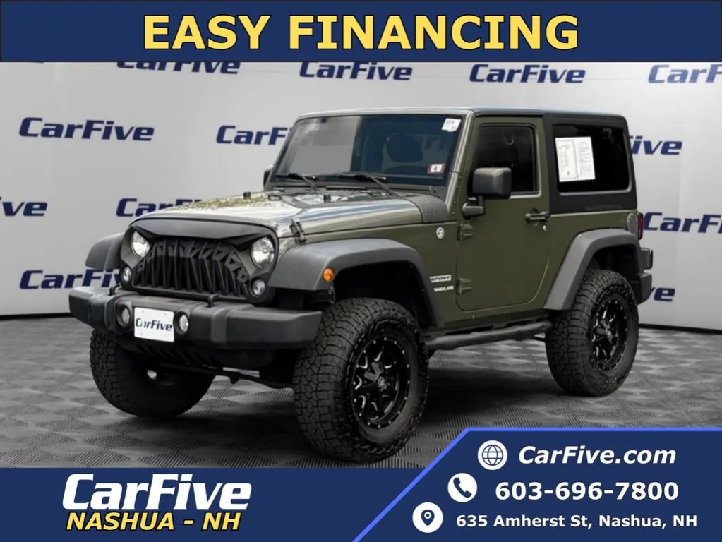 Used 2015 Jeep Wrangler Sport for sale in Nashua, NH at CarFive | VIN ...