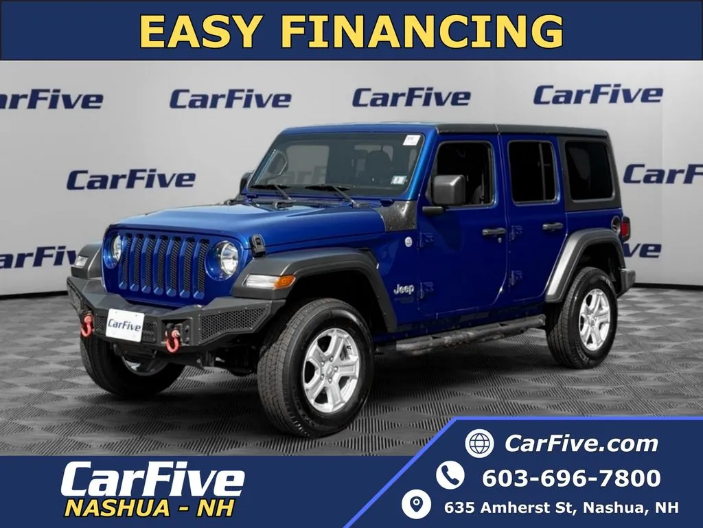 Used 2019 Jeep Wrangler Unlimited Sport S for sale in Nashua, NH at ...