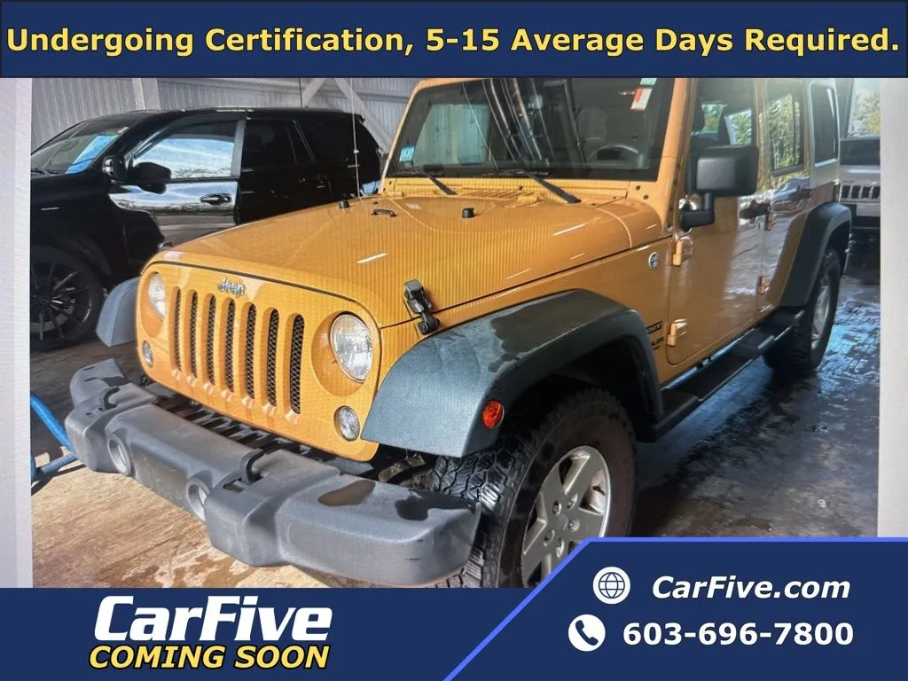 Used 2014 Jeep Wrangler Unlimited Sport for sale in Nashua, NH at ...