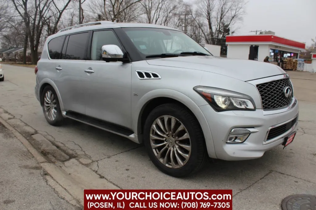 Used 2015 INFINITI QX80 Base AWD 4dr SUV for sale in Posen, IL | VIN ...