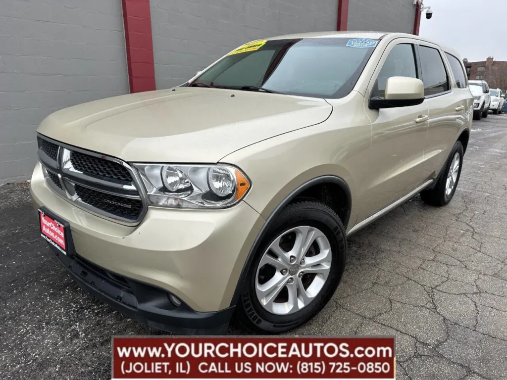 Used 2012 Dodge Durango SXT for sale in Joliet, IL at Your Choice Autos ...